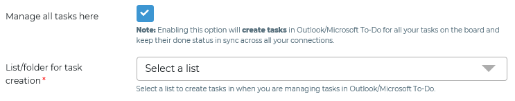Connecting Microsoft To-Do to OneTaskList
